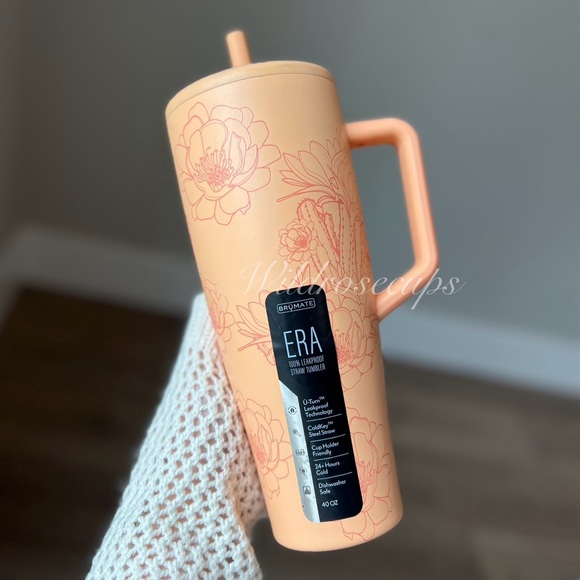 BRUMATE | Other | Brumate 4oz Orange Cactus Flower Era Nwt Last ...